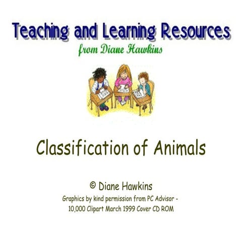 Classification of animals | PPT