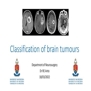 2021 WHO Classification of brain tumours.pptx