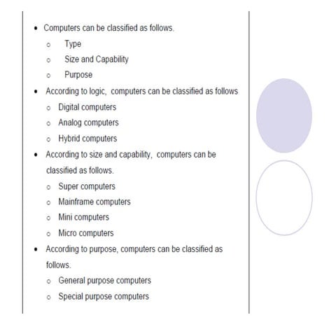Classification of computers | PPT