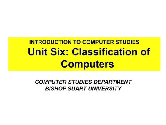 Types computers | PPTX