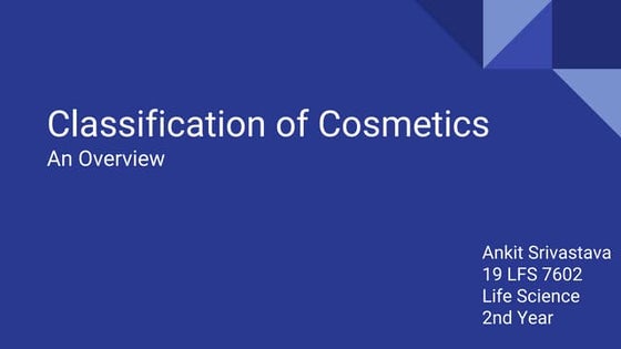 Introduction to cosmetology | PPT