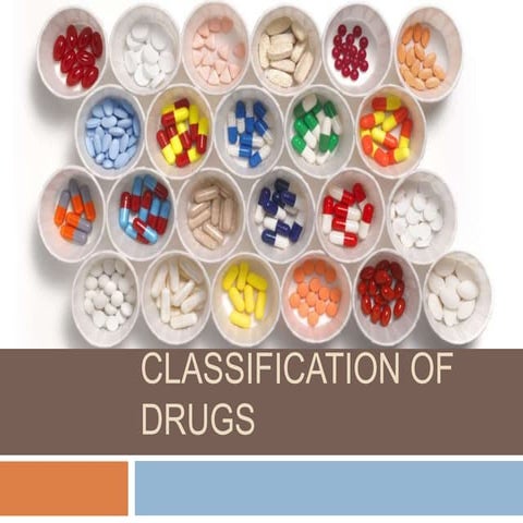 Classification of drugs | PPTX