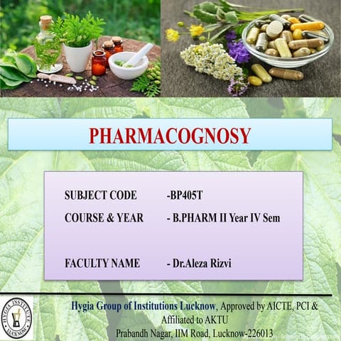 Classification of drugs their biological name | PPTX