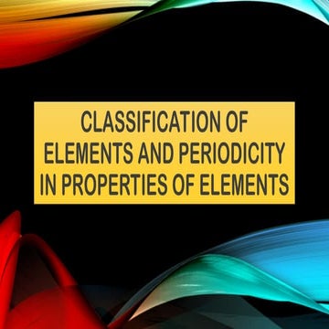 classification of elements and periodicity in properties class 11.ppt