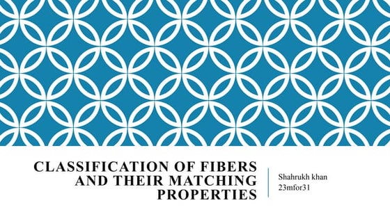 Forensic Fiber Analysis | PPTX