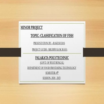 CLASSIFICATION OF FISH. PPT.pptx