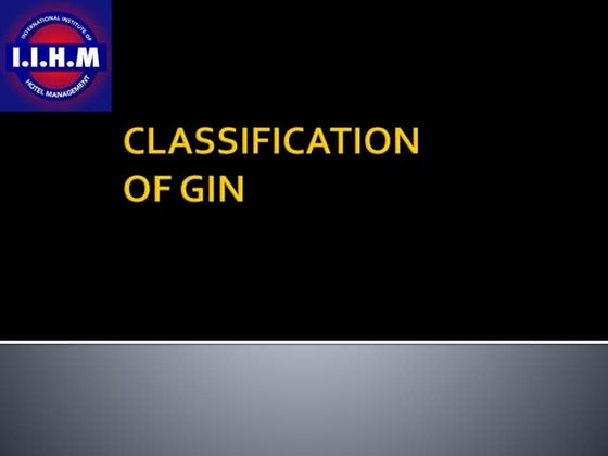 Bar Classification | PDF | Alcoholic Beverages | Food & Drink