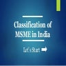 Classification of MSME in India
