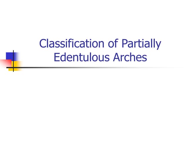 02. kennedy classification | PPTX