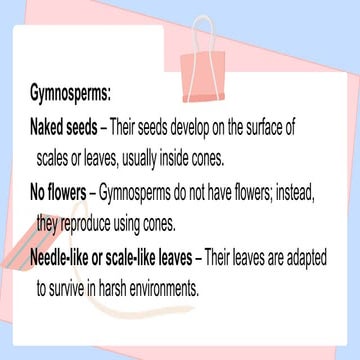 Classification of Plants EXAMPLES and S | PPTX