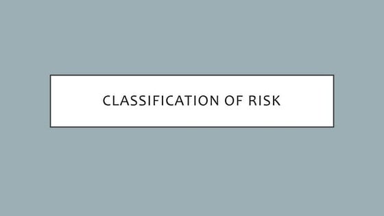 Risk & return | PPT