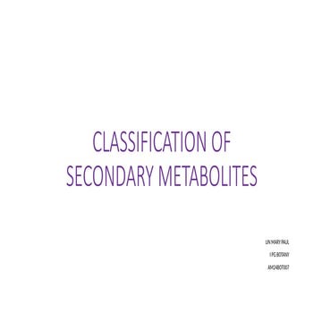 CLASSIFICATION OF SECONDARY METABOLITES.pptx