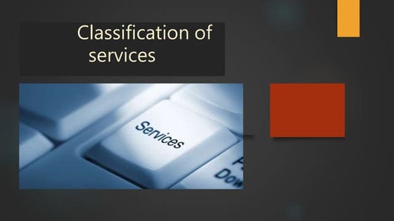 Introduction to services | PPT