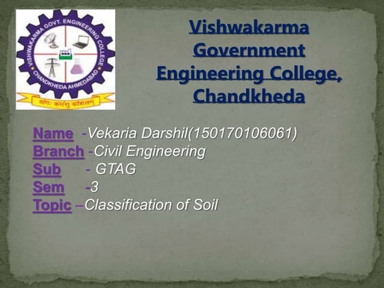 Geotechnical Engineering Soil Classification Docx