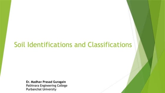Geotechnical Engineering-I [Lec #11: USCS & AASHTO] | PPSX | Civil Engineering Industry | Industries