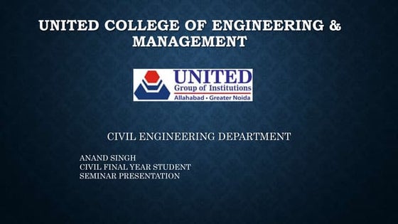 Geotechnical Engineering-I [Lec #11: USCS & AASHTO] | PPSX | Civil Engineering Industry | Industries