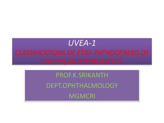 8. UVEAL TRACT DISORDERS.pptx