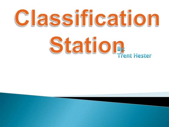 Classificaton Slide Show | PPT