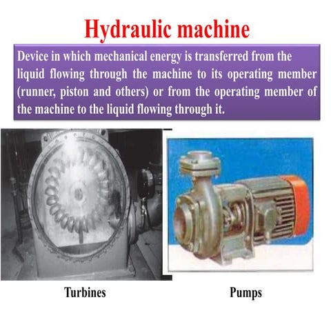 Selection of Turbine | Fluid Mechanics | PDF