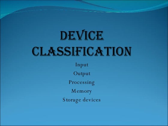 Classification Station | PPT