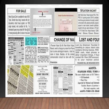 Advertisements-Classifieds class 11 writing skills | PPTX