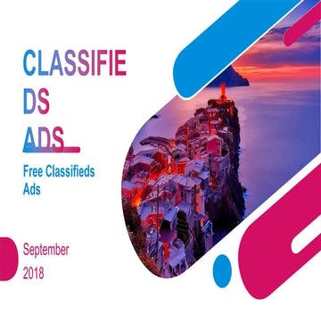 Classifieds Ads Free Unlimited post | PPTX