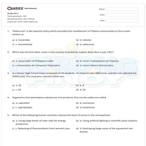 √Classified Study File 2- Final Coaching | PDF