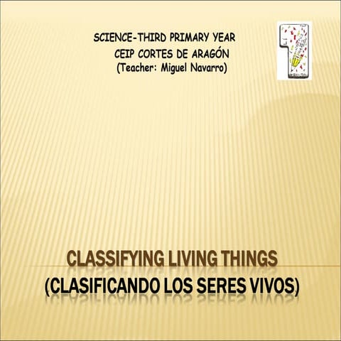 Classifying living things | PPT