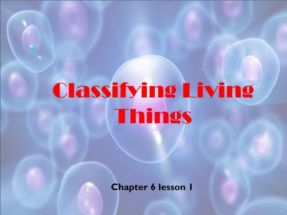 Living and nonliving things powerpoint | PPTX