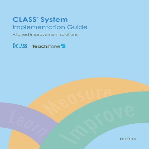 Class implementation guide Sistema de evaluacion del desempeño docente ...