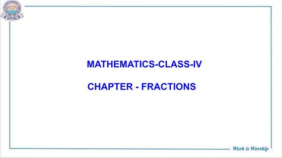 Fractions | PPT