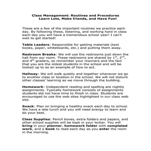 (Mrs.qin)classroom rules grade 8 chinese | DOCX