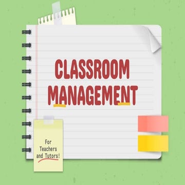 Class management | PPT