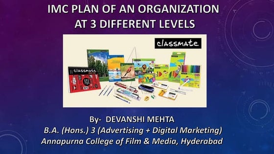 ITC Classmate Brand Extension | PPT