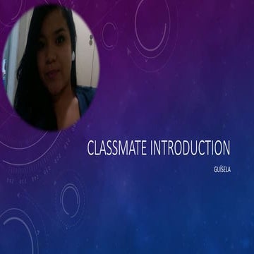 Classmate introduction(1) | PPTX
