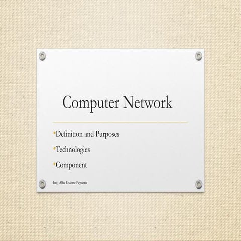 Class no. 3 Computer Network | PPT