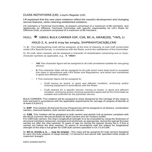 Class notation | PDF