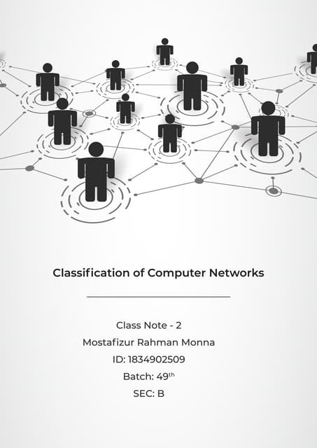 Network classification | PDF