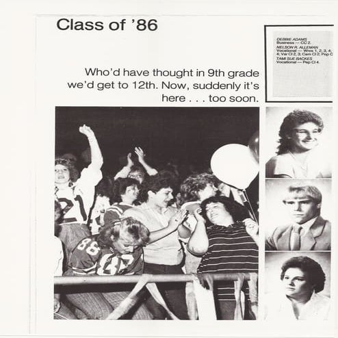 Class of 1986 (part 1) | PDF