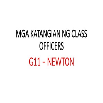 class officers classroom election grade 11.pptx
