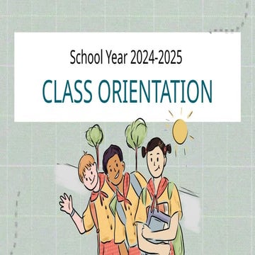 class orientation for new students .pptx