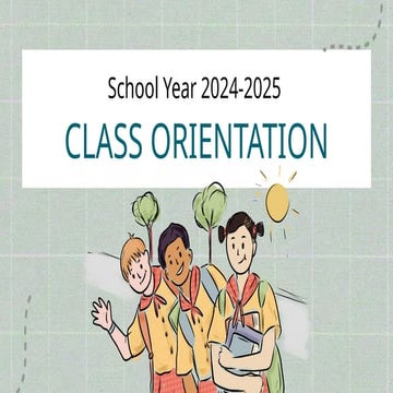 FIRST DAY OF CLASS ORIENTATION BY .pptx