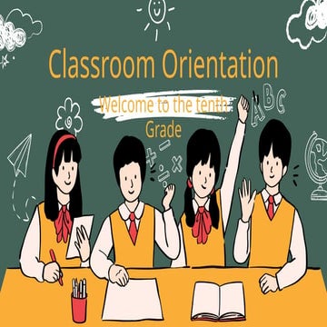 CLASSROOM ORIENTATION FOR MATHEMATICS GRADE 10 | PPTX