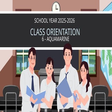 Class Orientation PowerPoint Presentation | PPTX