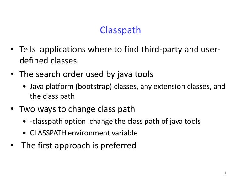 Classpath
