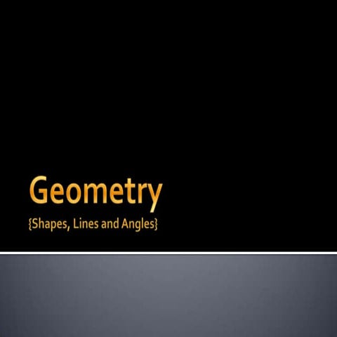 Geometry Notes PowerPoint | PPTX