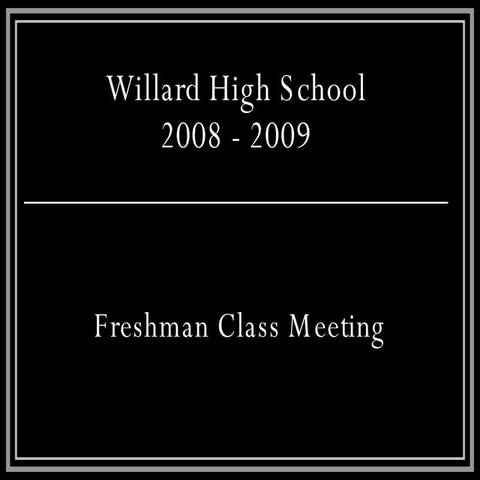 WHS Freshman Class Meeting | PPT | Education