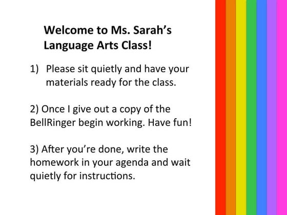 Science classroom rules | PDF