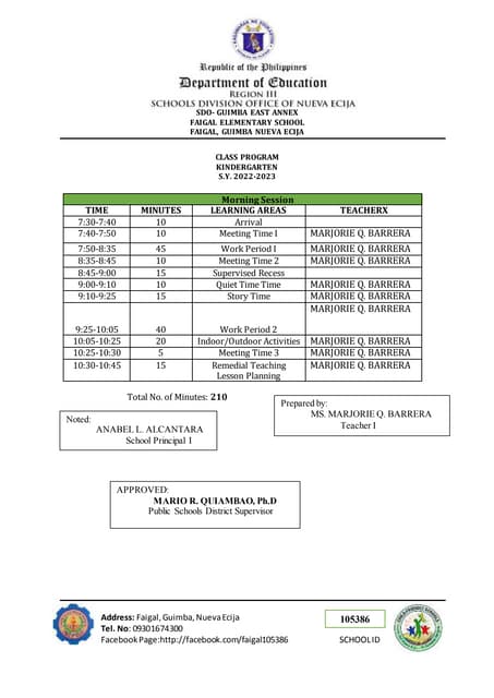 Class-Program-Template for educational purpose | PPT