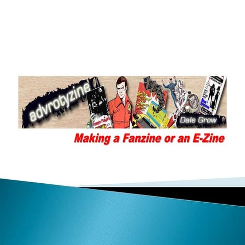 Class Project on How To Create a Zine | PPTX